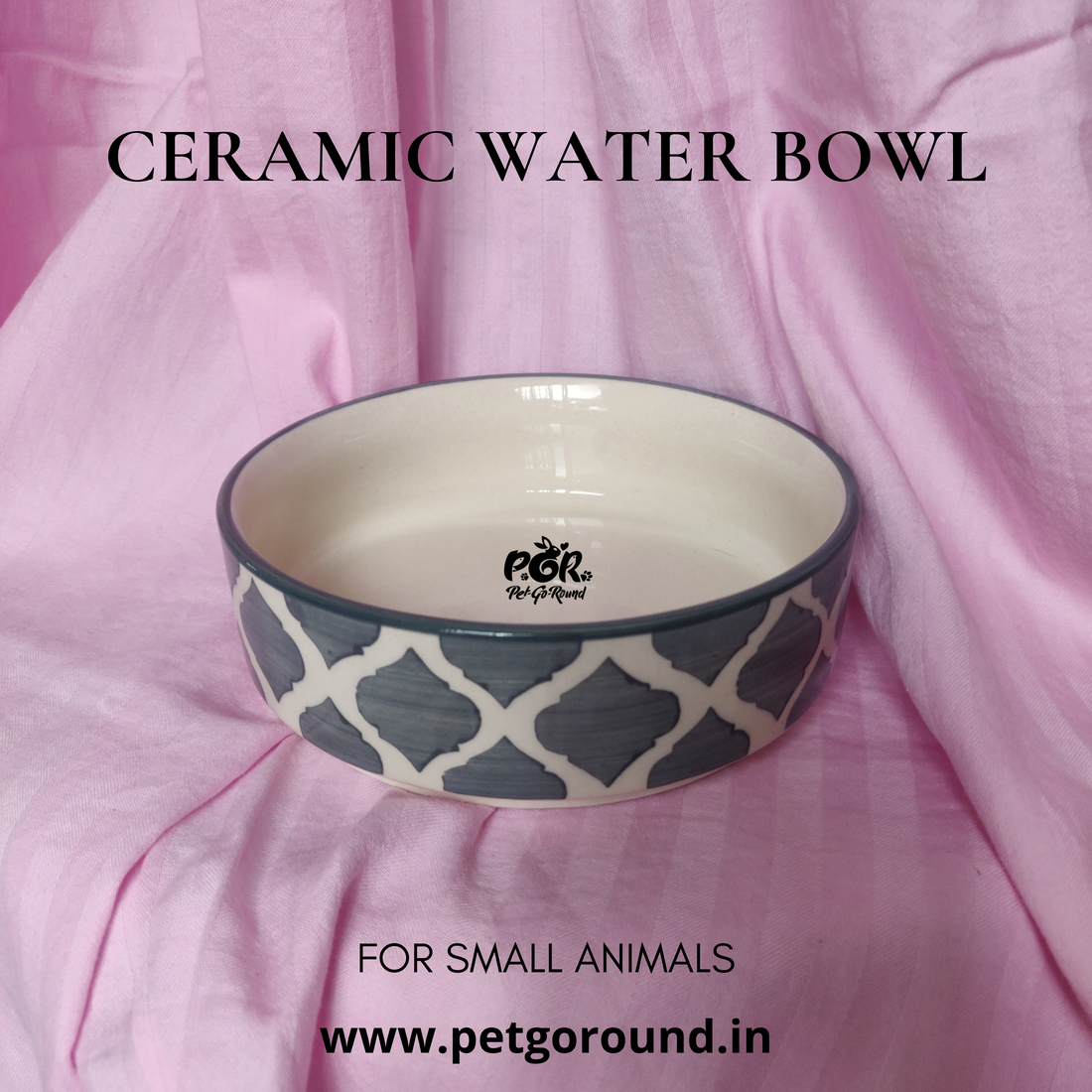 PGR Ceramic Water Bowl – Pet Go Round